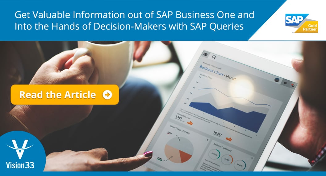 Sap Business One Tips And Tricks Query Generator And Query Wizard 2517